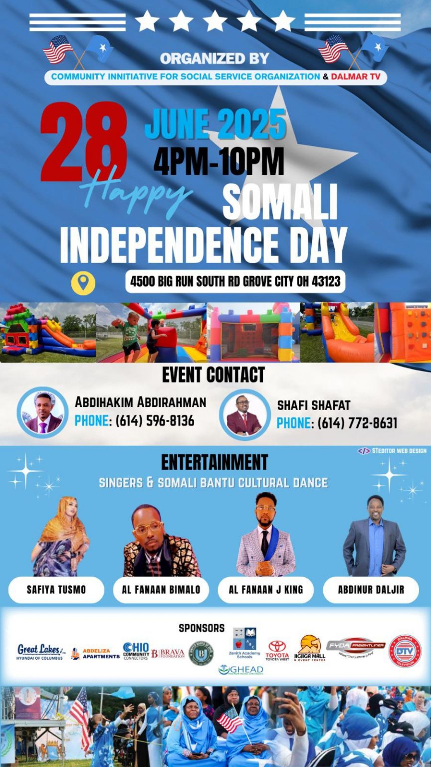 Somali Independence Day Grove City I 28th June 2025